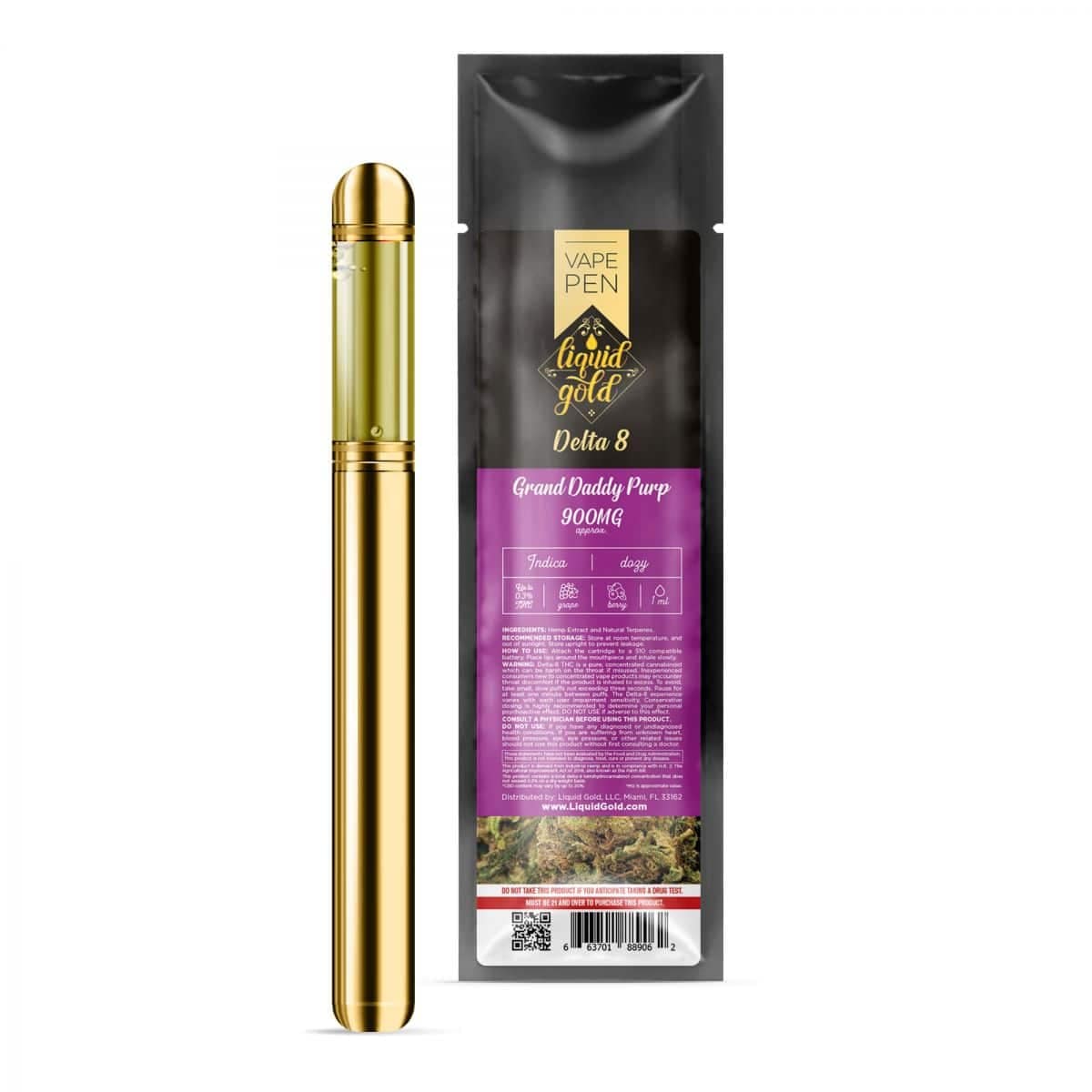 Grand Daddy Purple vape - Royale Hemp